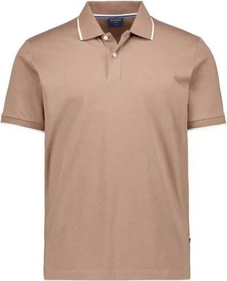 Olymp Herren Polo-Shirt braun