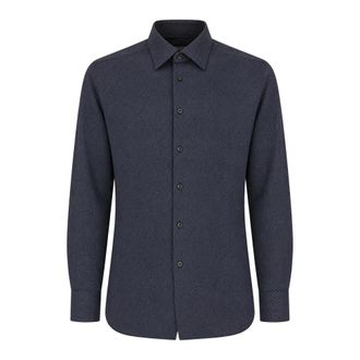 Xacus Freizeithemd - - Shirts - Herren - Blau - 3XL