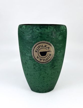 Kupilka Hoher Becher | Perfekt für Outdoor und Camping | Entworfen und hergestellt in Finnland | Spülmaschinenfest, leicht, langlebig & ökologisch (grün)