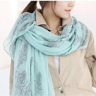 Generic Foulards de protection solaire Joker Yarn pour femme - Longue &eacute;charpe nationale contre le vent - Ch&acirc;les de protection solaire attrayants et profession