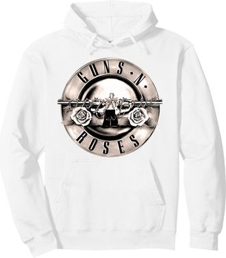 Guns n' Roses Offizielles Guns N Roses Damen Vintage Hard Rock Bullet Emblem Pullover Hoodie