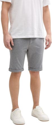 Tom Tailor Herren 1044829 Bermuda Shorts, 24774-Grey Melange Pique, XL