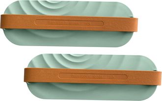 TOPBATHY 2 Stück Wandmontiertes Schuhregal mit Wellenmuster Platzsparender Schuhhalter für Badezimmer Abtropfendes Schuhregal aus Sicherem Material Einfache Mo