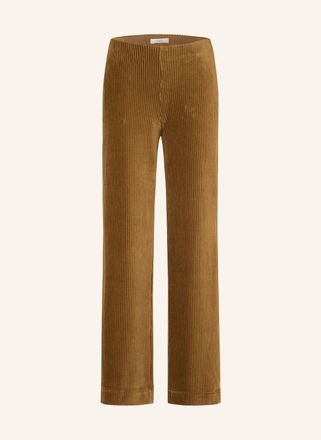 Yerse Yerse Cordhose Dobras braun