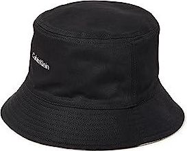 Calvin Klein Femme Bob Casquette, Multicolore (Black / Marshmallow Mono), Taille Unique