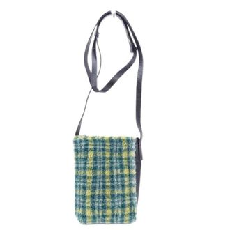 Marni Sac bandouli&egrave;re en cuir Pre-owned - Femme - Pre-owned - Vert - Taille: ONE Size