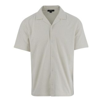 Vince Homme, Chemises, Blanc, Taille: 2XL Stretch Cotton Shirt