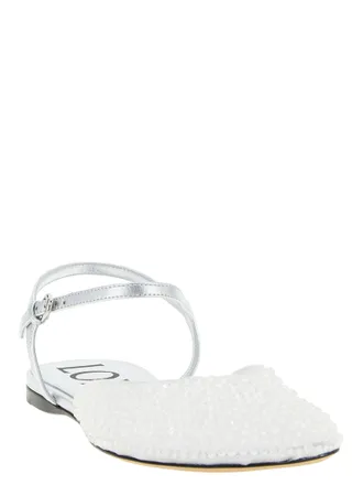 Loewe Ballet Flat - White