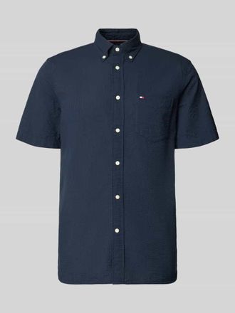 Tommy Hilfiger Regular Fit Freizeithemd aus reiner Baumwolle