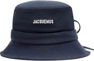 Jacquemus Homme, Accessoires, Bleu, Taille: 56 CM Le Bob Gadjo