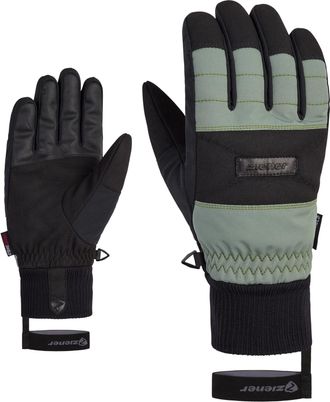 Ziener Gendo AS(R) Glove ski Alpine 840 Green mud - 9,5
