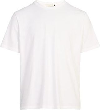 Amomento T-shirt uni &agrave; col rond en coton
