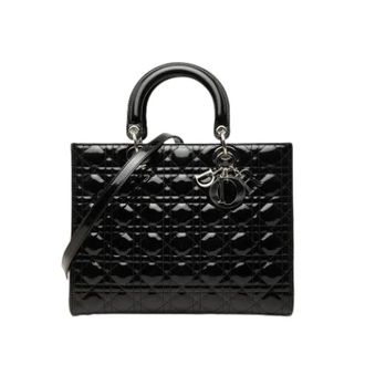 Dior Pre-owned Lady Dior - Femme - Pre-owned - Noir - Taille: ONE Size