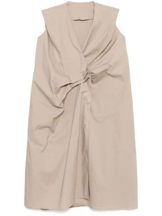 JNBY Ärmelloses Kleid mit V-Ausschnitt - Nude