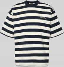 Woodbird Relaxed Fit T-Shirt mit Logo-Stitching Modell Beam