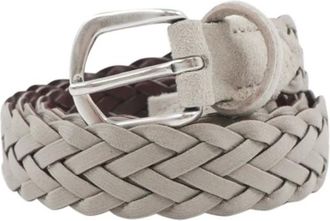 Eleventy Homme, Accessoires, Beige, Taille: 100 CM Belt Buckle H 2.5 cm