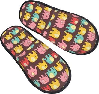 Generic Chaussures De Maison &Eacute;l&eacute;phants Mignons Chauds Fuzzy Pantoufles Duveteux Shoes Voyages Slippers Pour Hiver Piscine L