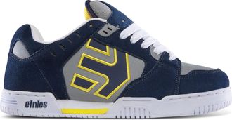 Etnies Herren Faze Skate Shoe, Navy/Grey/Yellow, 42.5 EU