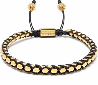 Nialaya Homme, Accessoires, Jaune, Taille: XL String Box Chain Bracelet