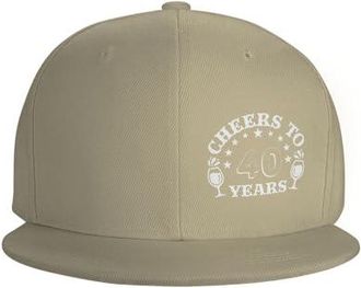 Generic &Agrave; La Sant&eacute; De Tes 40 Ans! Femme Homme Snapback Chapeau Snapback Strapback Cap R&eacute;glable Casquette Hip Hop pour Sport P&ecirc;che Trucker