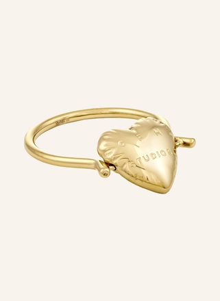 Copenhagen Copenhagen Studios Ring Aus Edelstahl gold