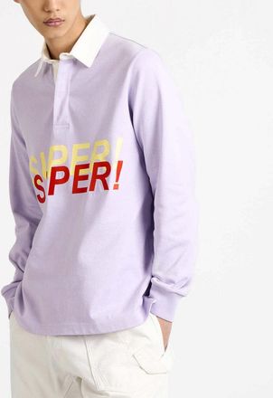 J.W.Anderson Super Super Poloshirt in Lila
