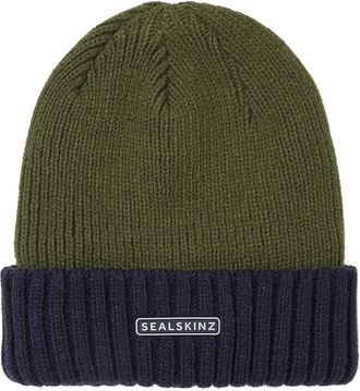 Sealskinz Bacton Kaltwetter-Strickmütze, wasserdicht, mit Rollbündchen