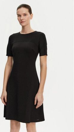 Calvin Klein Kleid f&uuml;r den Alltag K20K208151 Schwarz Regular Fit