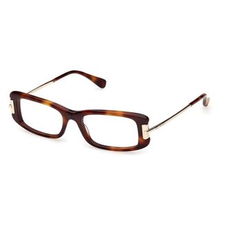 Max Mara Monture rectangulaire Mm5224 - unisex - Accessoires - Brun - Taille: 52 MM