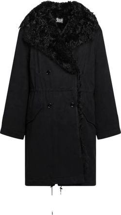 Toteme Shearling Cotton Parka - - Coats - Damen - Schwarzk - S