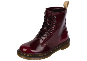 Dr. Martens Vegan 1460, Unisex-Erwachsene klassische Stiefel, Rot (Cherry Red 600), 37 EU