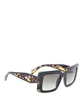 Prada Lunettes De Soleil - Noir