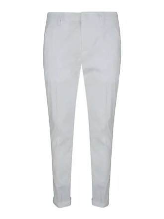 Dondup Pantalons D&eacute;contract&eacute;s - Blanc