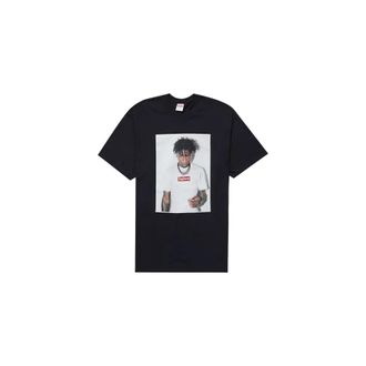 SUPREME NBA Youngboy Tee - - Tops - Herren - Schwarzk - XL