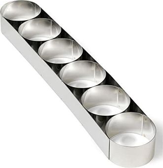 G&ouml;bel 877821 6 x Filterschaum, Edelstahl