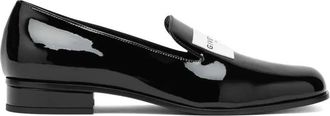 Givenchy Polished Black Calf Leather Loafers - Gr. 36 (EU) - in Schwarz