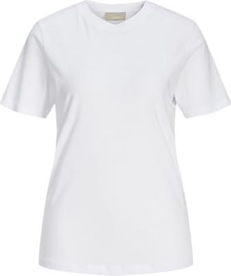 Jack & Jones JACK & JONES Femme Jjxx Jxanna Regular Every Tee Noos T-shirt, Blanc &Eacute;clatant., XS EU