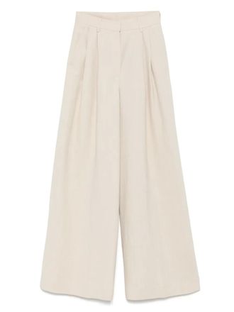 Antonelli pantalon à design plissé - Tons neutres