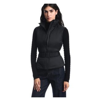 Emporio Armani Daunenmantel mit abnehmbarem Rock - - Coats - Damen - Schwarzk - L