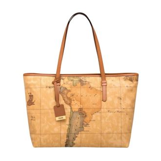 Alviero Martini 1A Classe Geo Classic Shopping Bag - - Bags - Damen - Beige - ONE SIZE