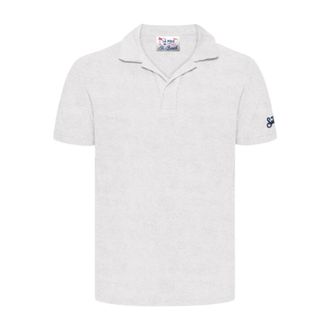MC2 Saint Barth Herren Baumwoll Polo Shirt Kurzarm - - Tops - Herren - Wei&szlig; - XL