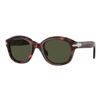 Persol Klassische Sonnenbrille in braunem Schildpattmuster - - Accessories - Damen - Braun - 52 MM