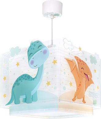 Dalber kinderlampe Pendelleuchte Hängelampe Baby Dinos Dinosaurier, 63451, E27