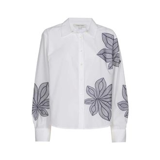 Marie M&eacute;ro Damen, Blusen & Hemden, Wei&szlig;, XLGr&ouml;&szlig;e