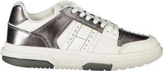 Tommy Hilfiger Femme, Chaussures, Multicolore, Taille: 40 EU Baskets femme en polyéthylène blanc
