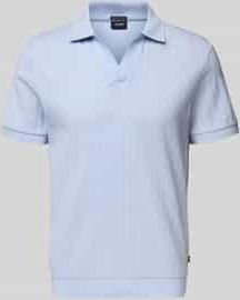 Joop Regular Fit Poloshirt mit V-Ausschnitt Modell Baronito