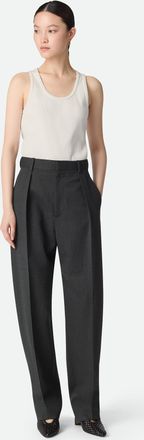 Bottega Veneta Hose Aus Wolltwill-moulin&eacute; - Bottega Veneta