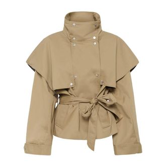 Karen by Simonsen Damen, Jacken, Beige, LGr&ouml;&szlig;e