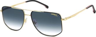 Carrera Gold Schwarz/Dunkelblau Sonnenbrille - - Accessories - Herren - Gelb - 59 MM
