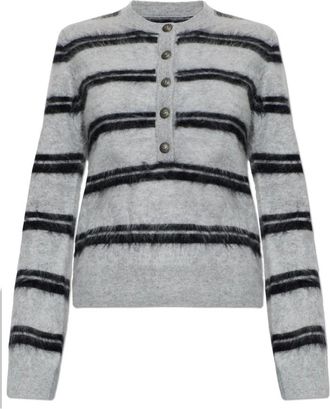 Zadig&Voltaire Mandala Kaschmir Pullover - - Knitwear - Damen - Grau - S